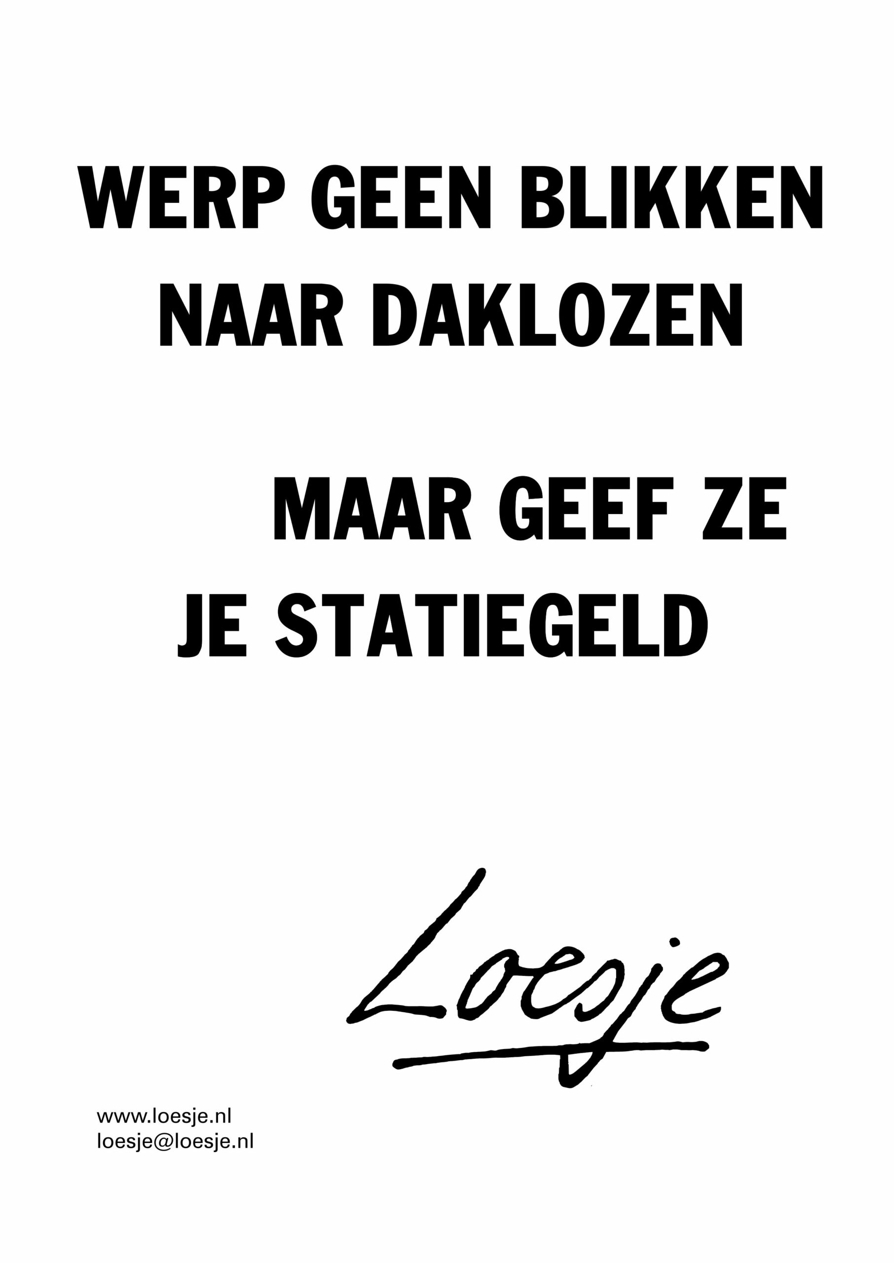 Creatief schrijven met Loesje - Loesje
