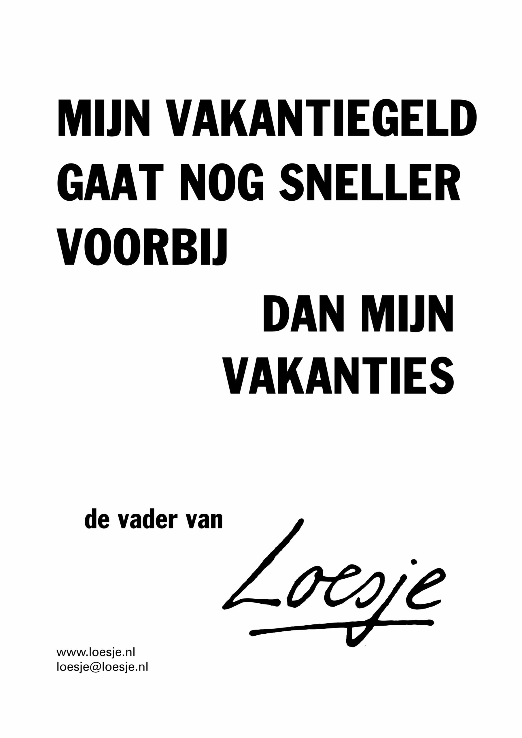 Mijn vakantiegeld gaat nog sneller voorbij dan mijn vakanties – de ...