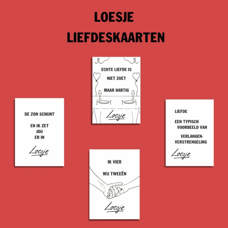 Loesje kletskaarten - Loesje
